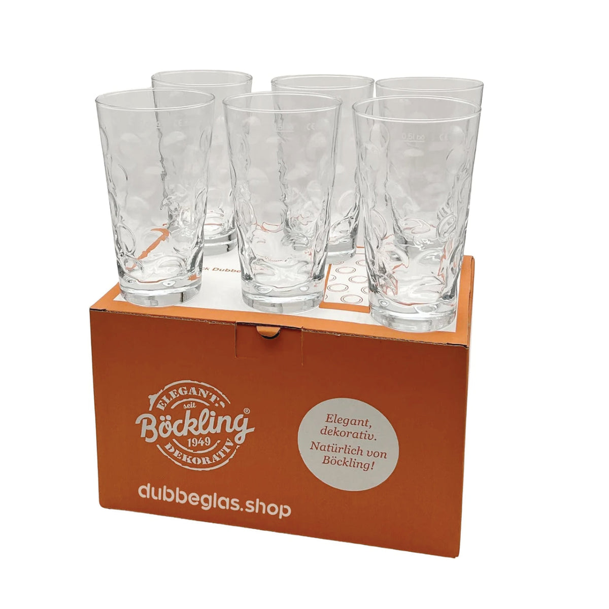 Böckling Dubbegläser in 0,25 L und 0,5 L – Dubbeglas Shop